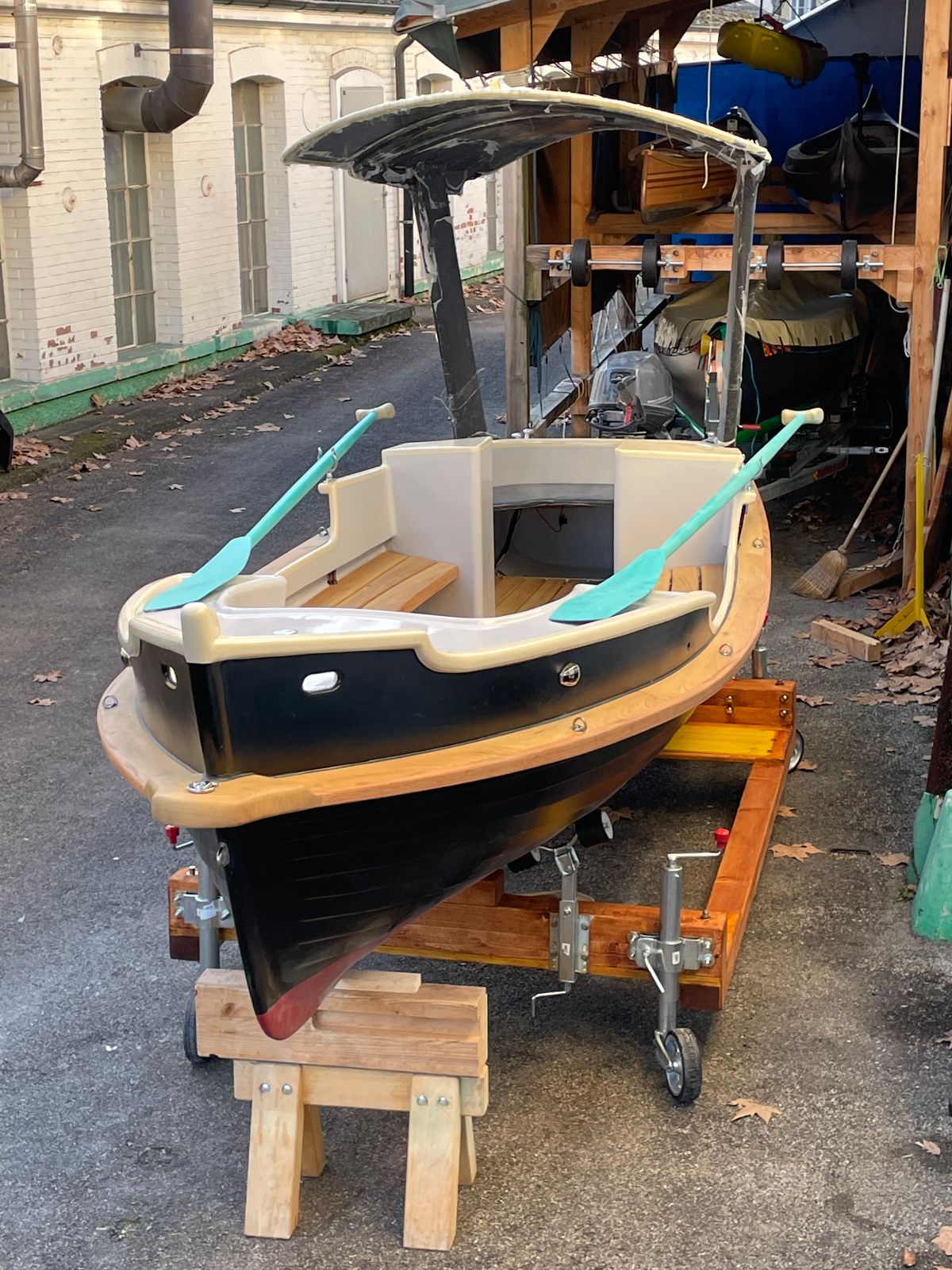 Steiner Werft - Stehruder